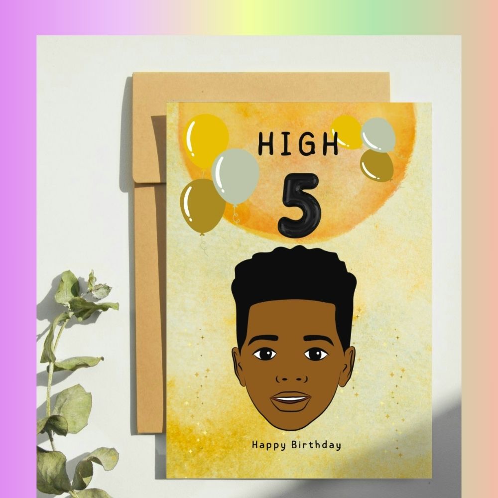 Diverse Children's Cards | Afrocentric Birthday Cards for Kids – Natis ...
